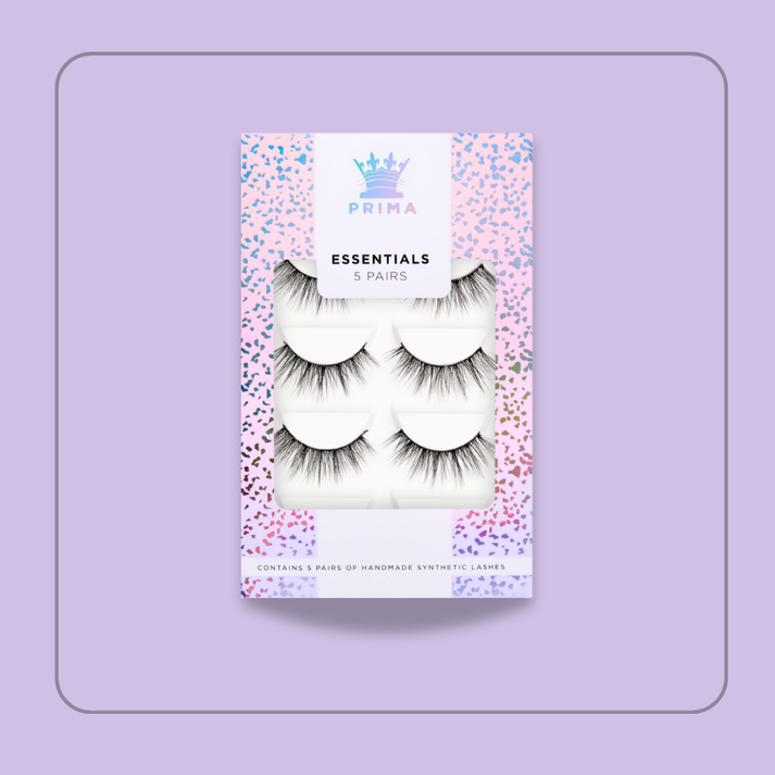 Basics 5 Pair Pack Vegan Lashes Holly | PrimaLash – PRIMA LASH