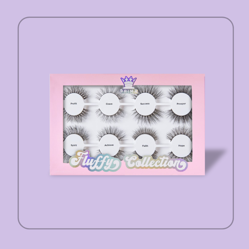 8 Pair Fluffy Lash Collection Vault – PRIMA LASH